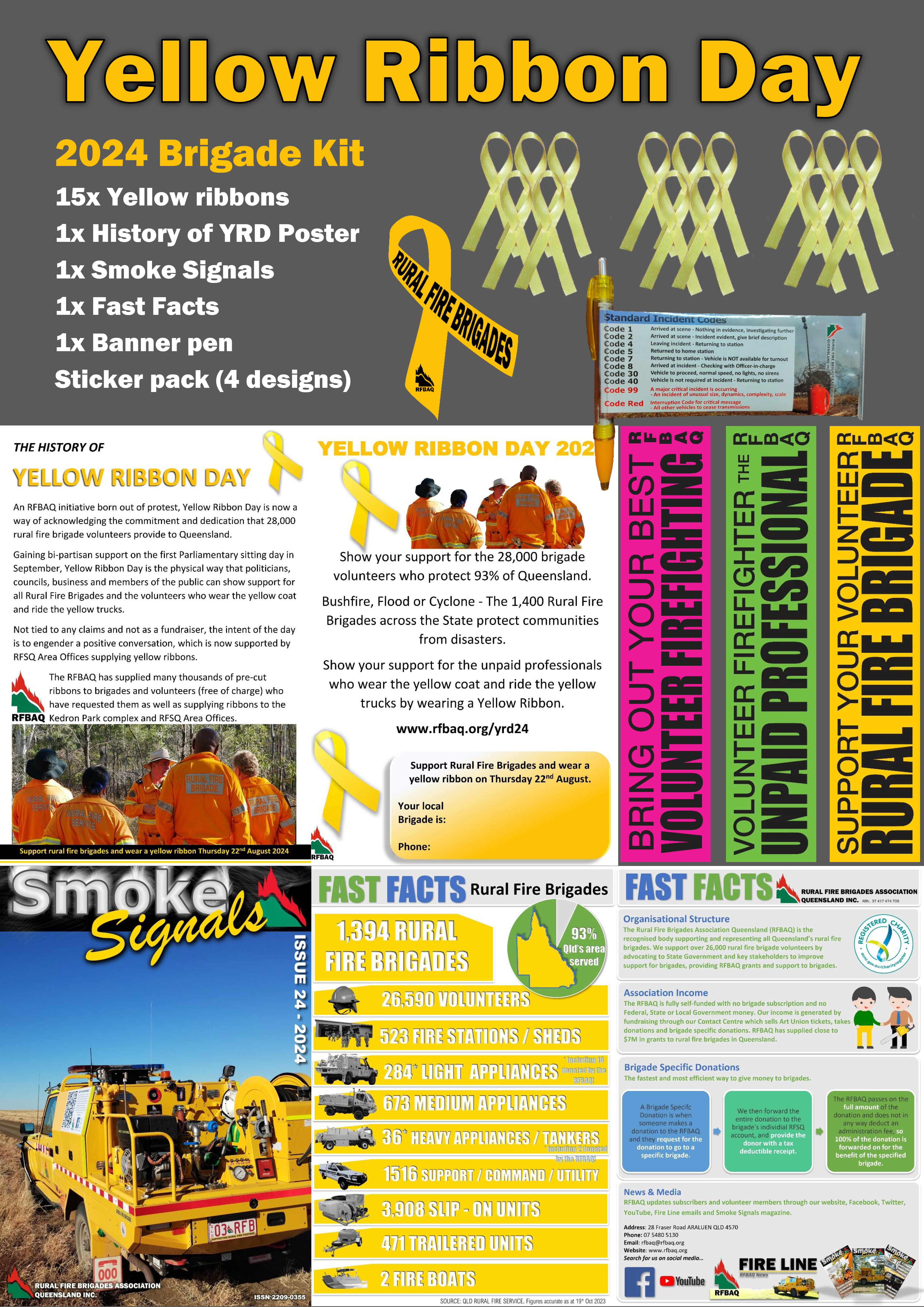 Yellow Ribbon Day 2024 Pack